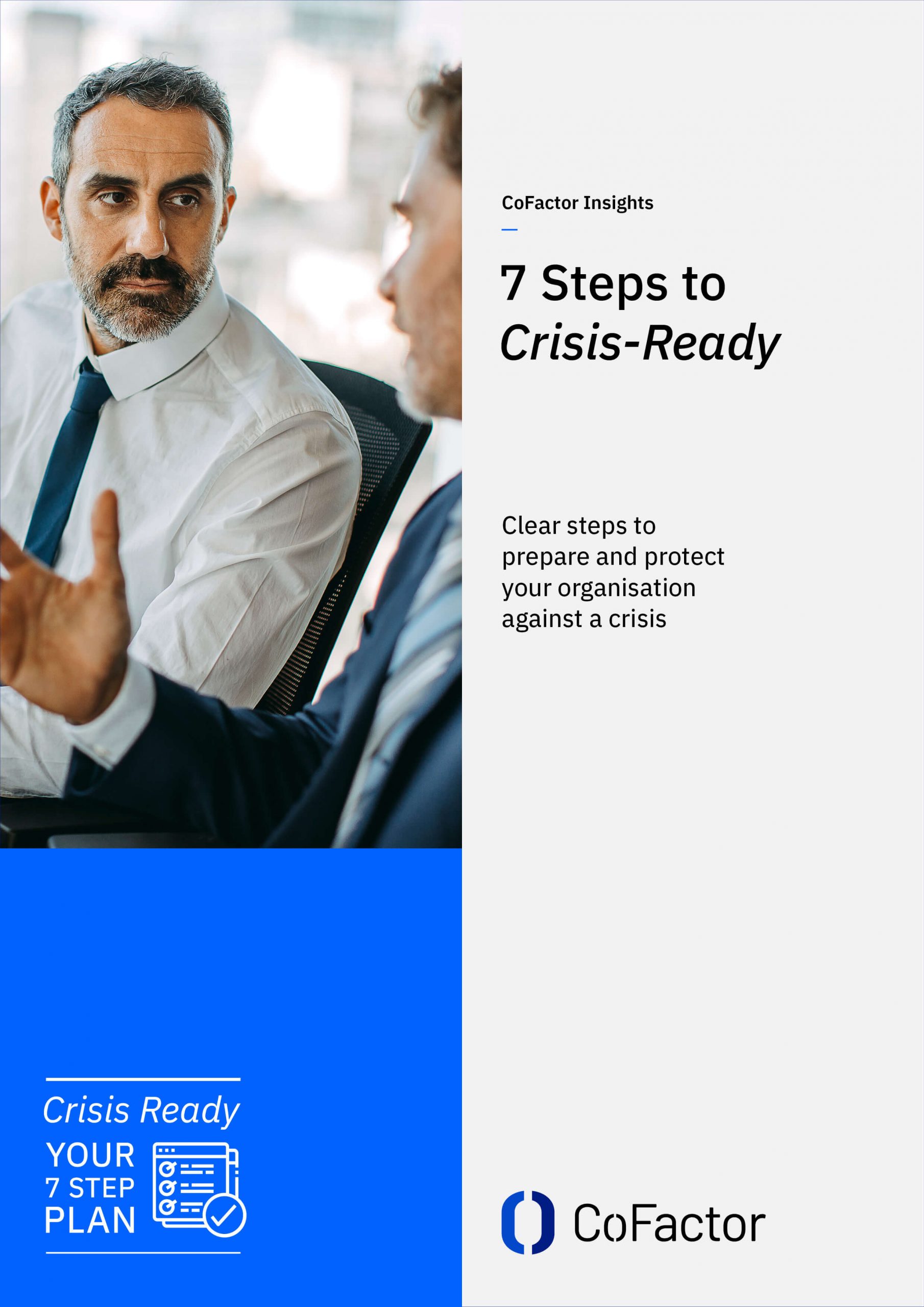 Your 7 step plan to get Crisis-Ready - CoFactor